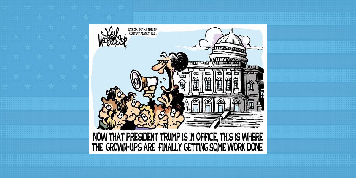 February 06, 2025 — Today's Conservative Cartoon | AM 870 The ANSWER ...