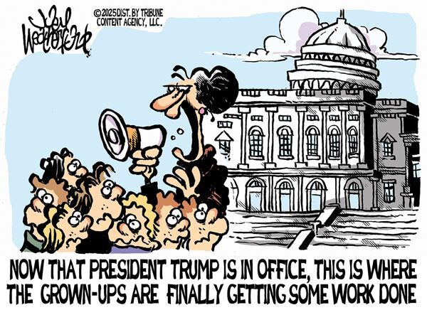 February 06, 2025 — Today's Conservative Cartoon | AM 870 The ANSWER ...