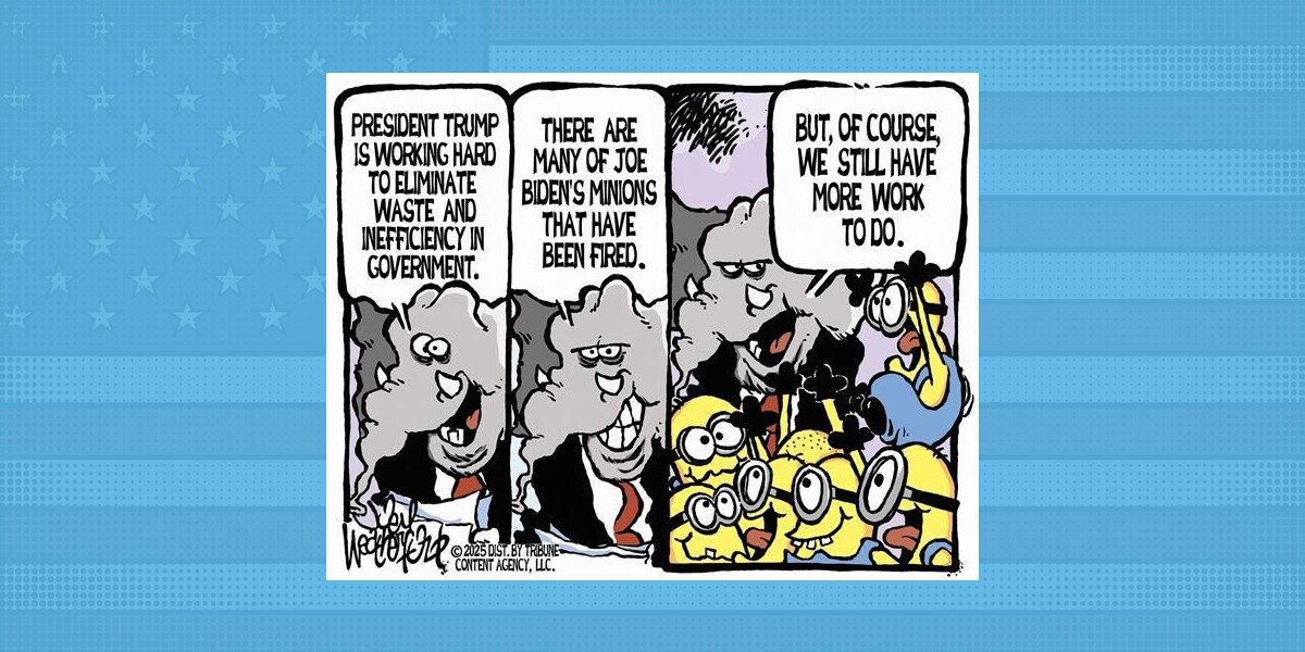 Today's Conservative Cartoon — February 13, 2025 | AM 560 The ANSWER ...