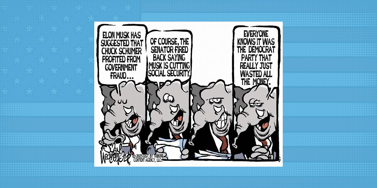 April 21, 2025 — Today's Conservative Cartoon | AM 870 The ANSWER - Los ...