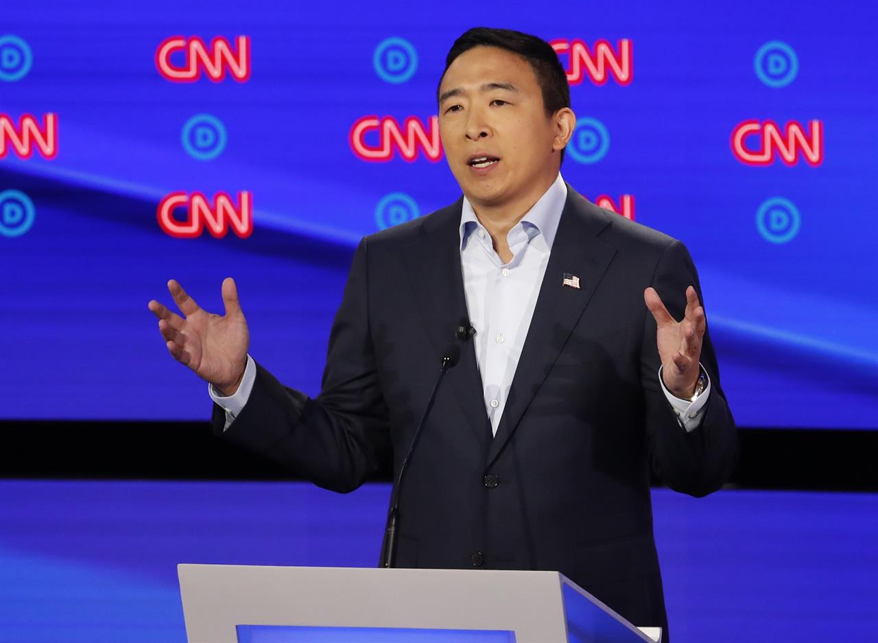 Andrew Yang qualifies for fall presidential debates | AM 560 The ANSWER ...